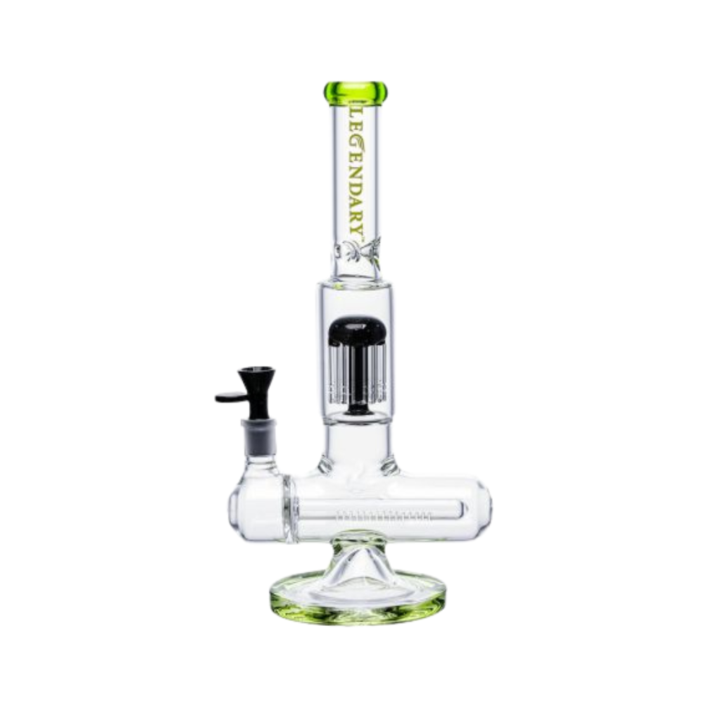 13" Legendary Inline With Tree Perc Glass Bong | Metro Vape