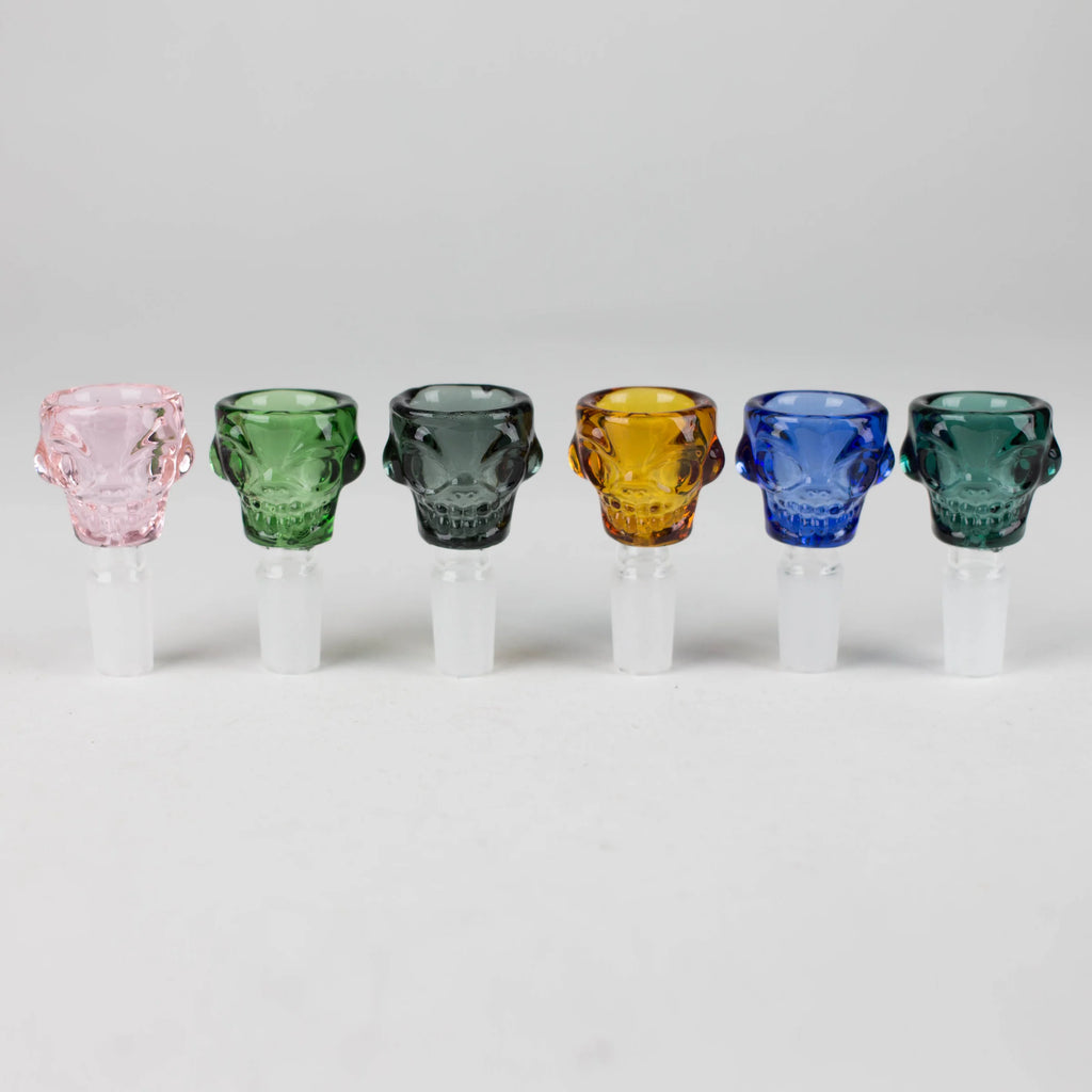 Skull Glass Bowl Assorted Color | Metro Vape