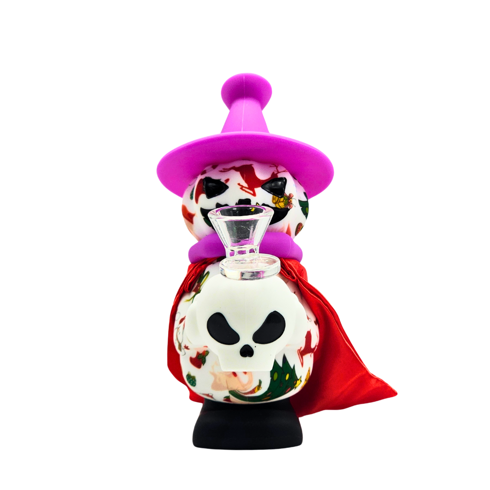 6" Arsenal Haunted Harvest Reaper Water Pipe | Metro Vape