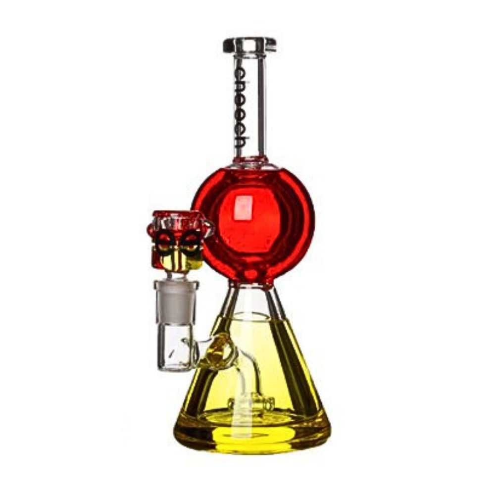 9" Cheech Double Color Glycerin Beaker | Metro Vape