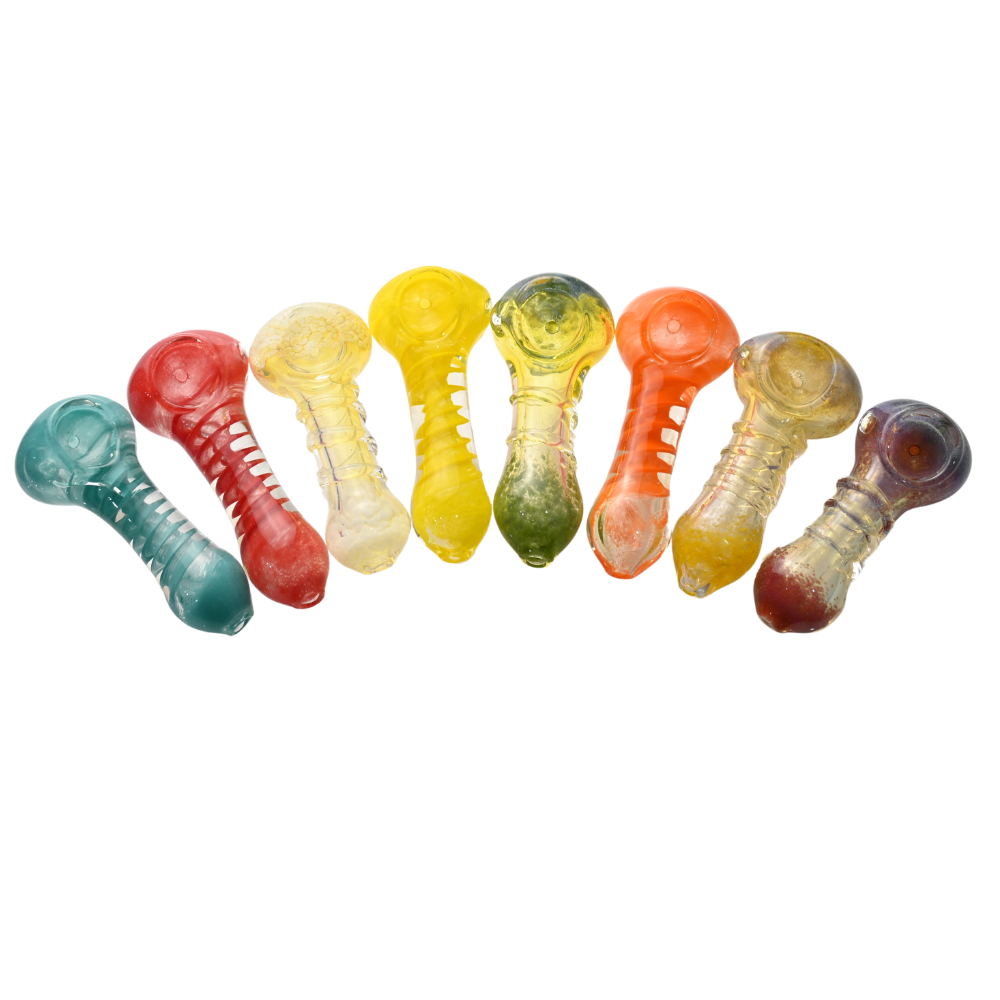 3" Cartel Crimson Score Spoon Pipe | Metro Vape