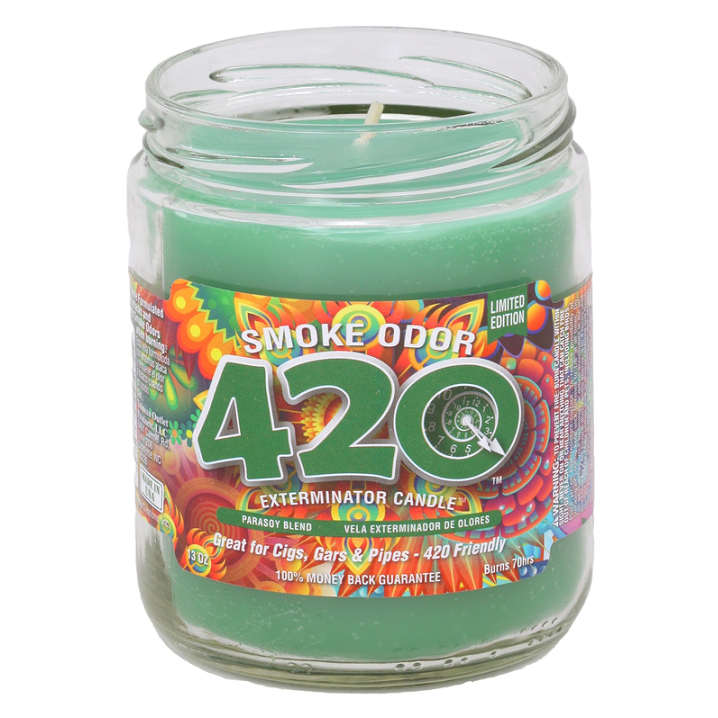 Smoke Odor Exterminator Candle, 420 | Metro Vape