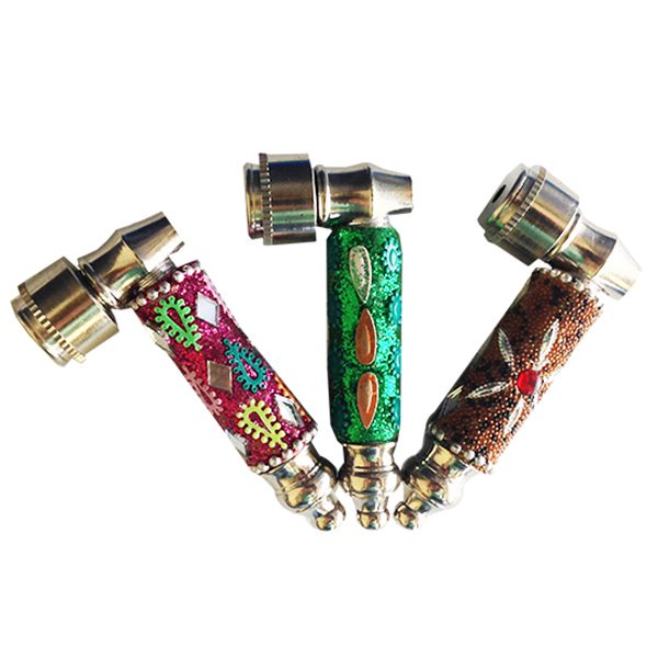 Handcrafted Stone Metal Pipe - Unique Smoking Experience | Metro Vape