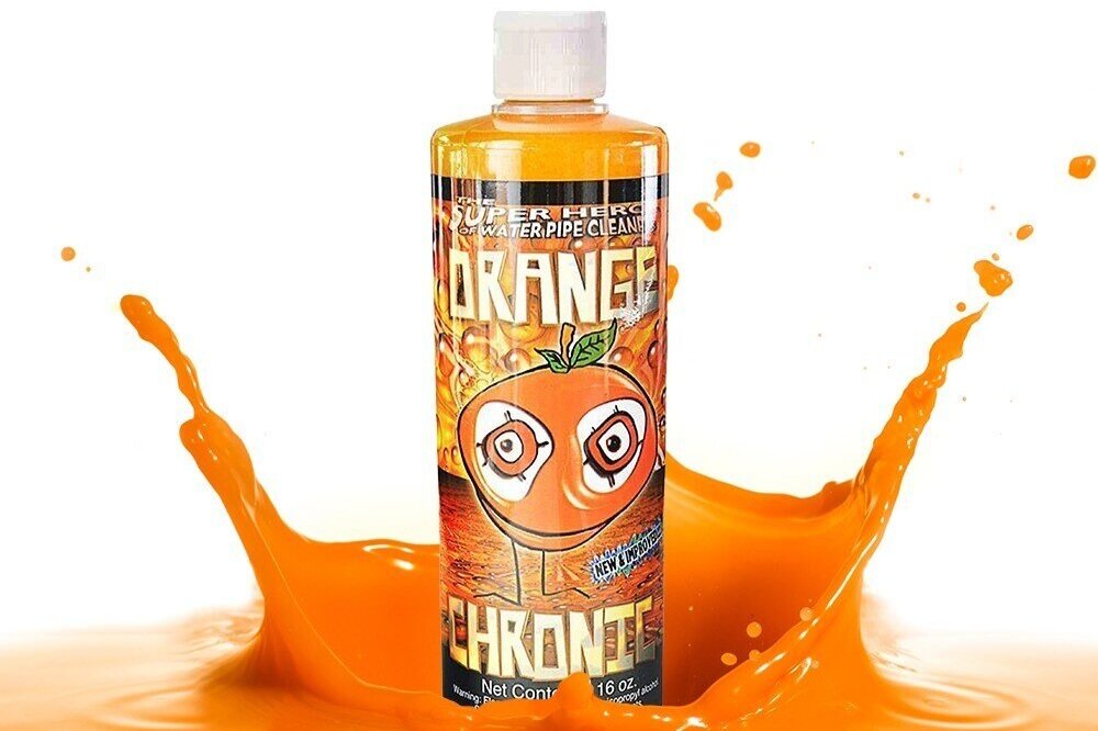Orange Chronic Bong Cleaner 16oz - Keep It Fresh | Metro Vape
